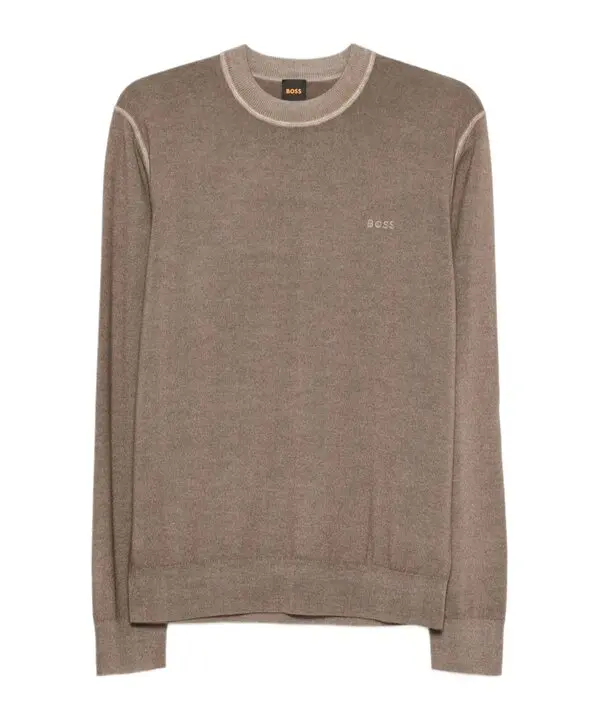 Hugo Boss Crew Neck Virgin Wool Sweater