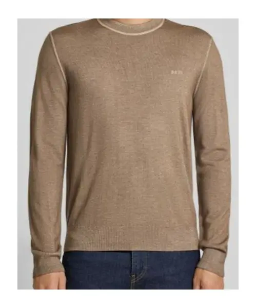 Hugo Boss Crew Neck Virgin Wool Sweater