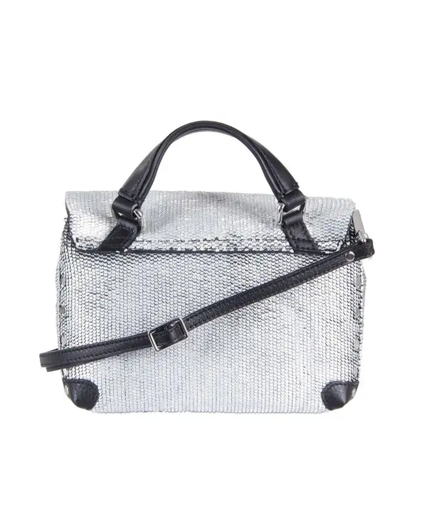 ZANELLATO Baby Postina Sequined Shoulder Bag