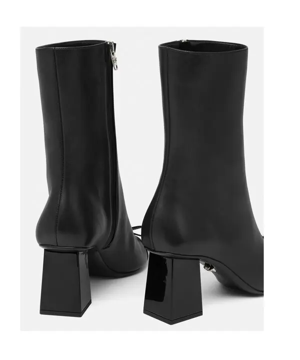 Versace Ribbon Heeled Ankle Boots