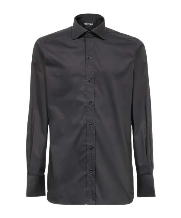 TOM FORD Long-sleeved Shirt - Black
