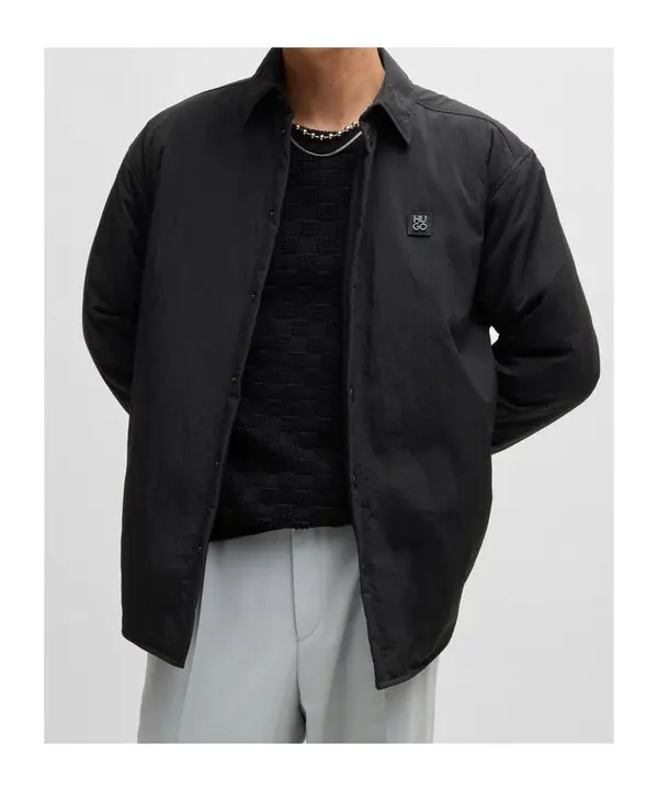 Hugo Boss Padded Jacket With Stacked Logo