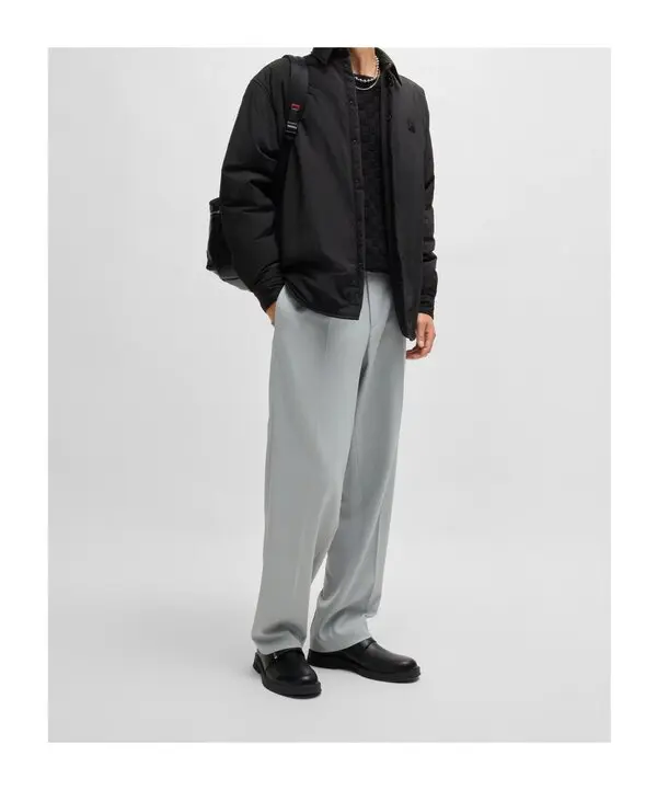 Hugo Boss Padded Jacket With Stacked Logo
