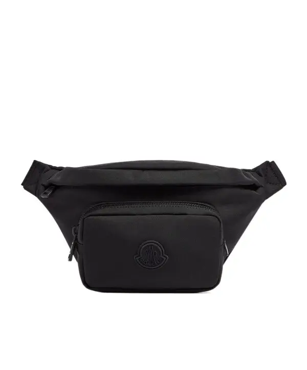 Moncler Durance Logo Detailed Belt Bag - Black