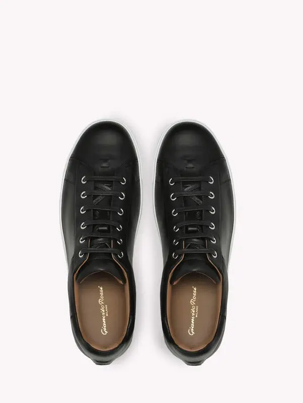GIANVITO ROSSI Round Toe Low Top Sneakers