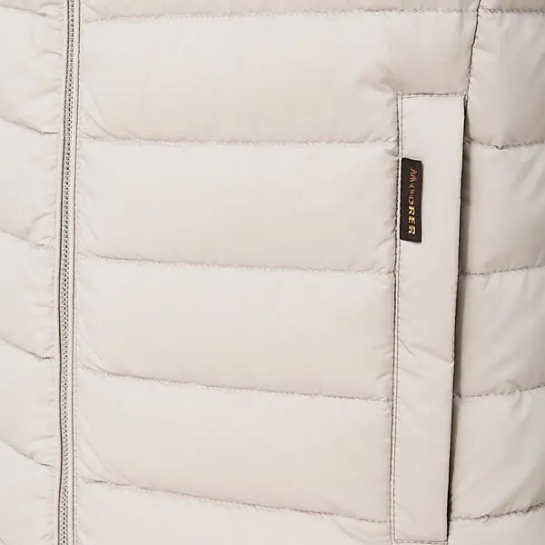 MOORER Quilted Vest - White