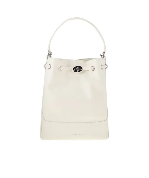 ZANELLATO Handle Shoulder Bag - White