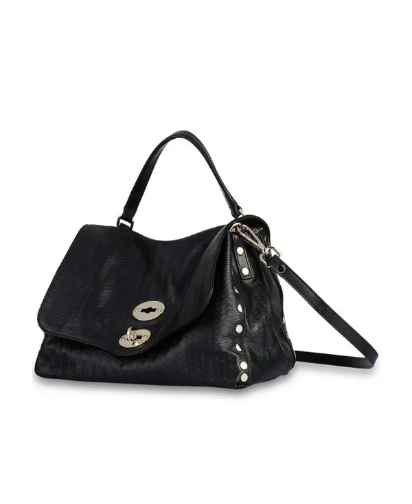 ZANELLATO Postina Leather Tote Bag - Black