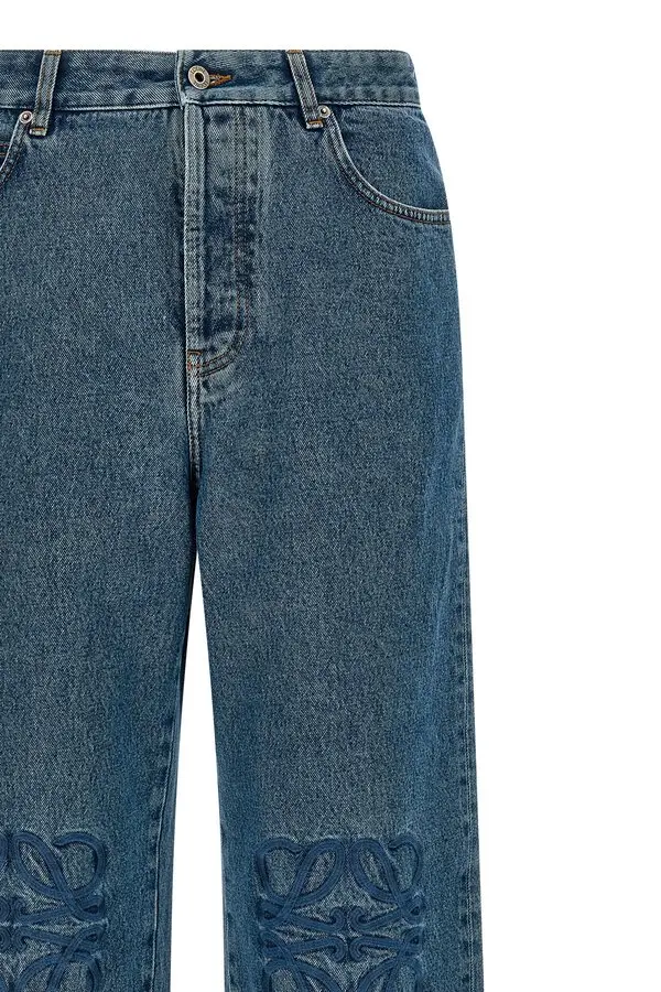 Loewe Logo Patch Jeans