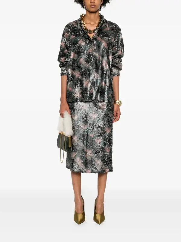 Dries Van Noten Sequined Shirt - No