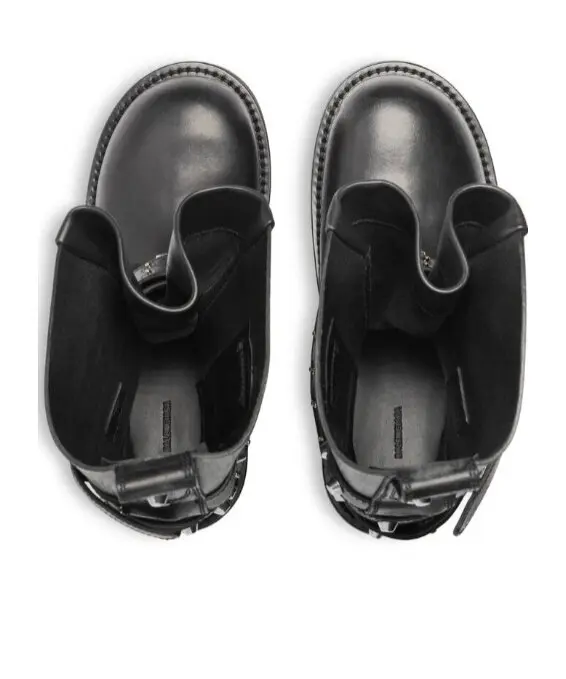 Balenciaga Venom City Buckle Detailed Boots