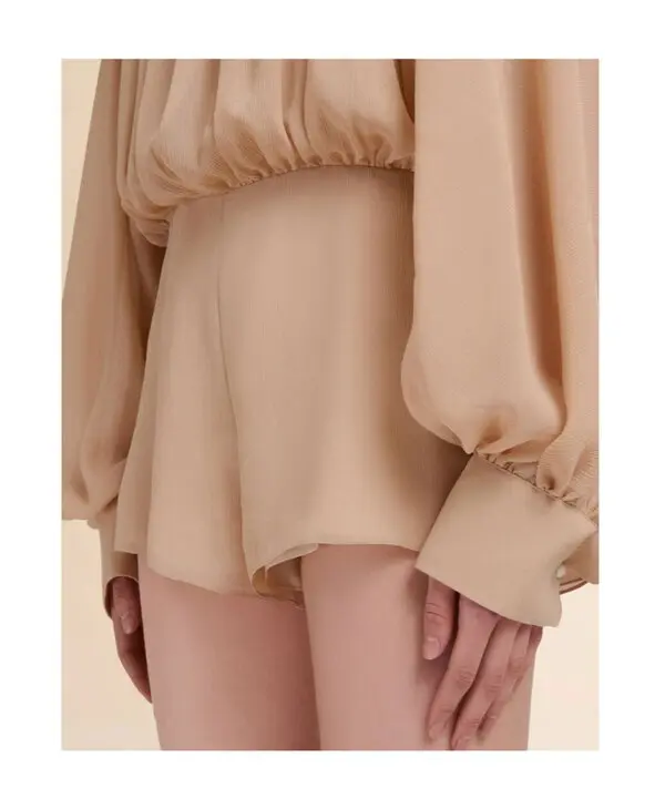 Marni Long Sleeve Gathered Jumpsuit