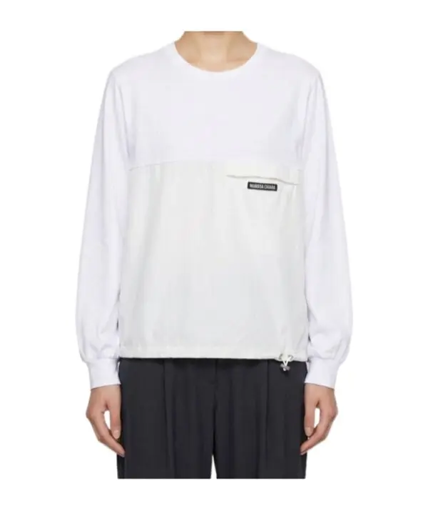 Marissa Chiara Paneled Long-sleeve T-shirt