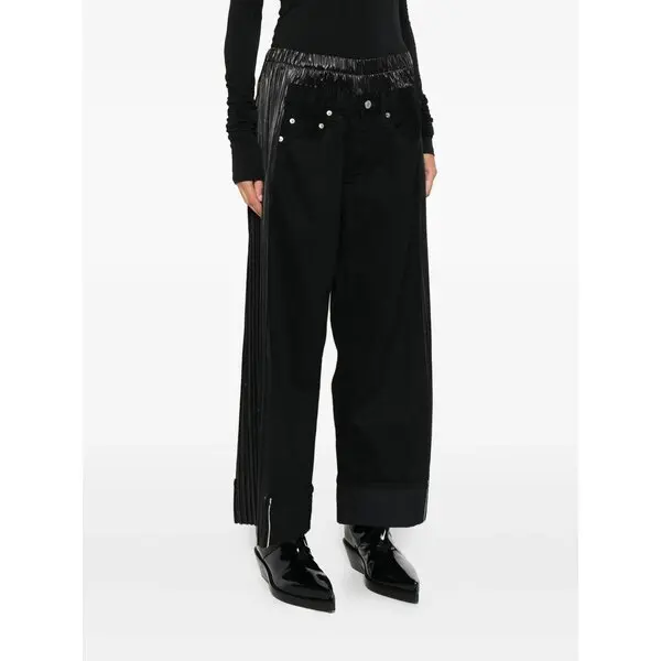 Junya Watanabe Elastic Waistband Pleated Casual Pants