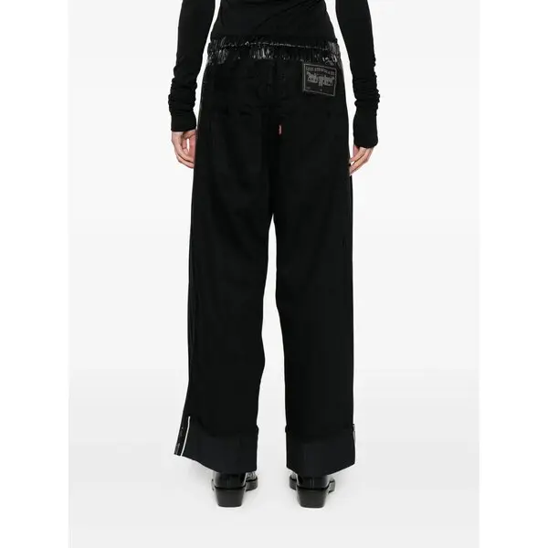 Junya Watanabe Elastic Waistband Pleated Casual Pants