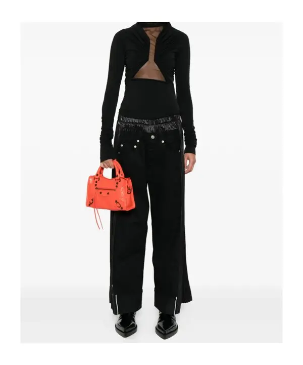 Junya Watanabe Elastic Waistband Pleated Casual Pants