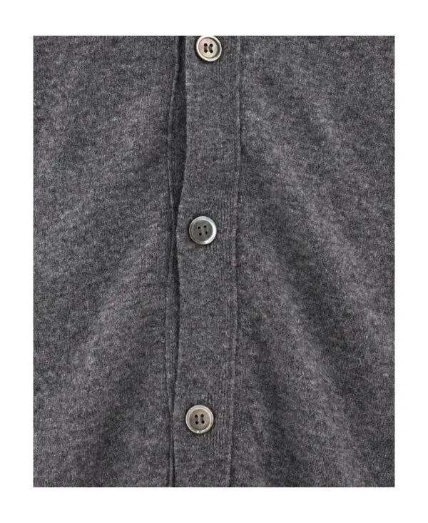 Comme Des Garçons Logo Knitted Cardigan