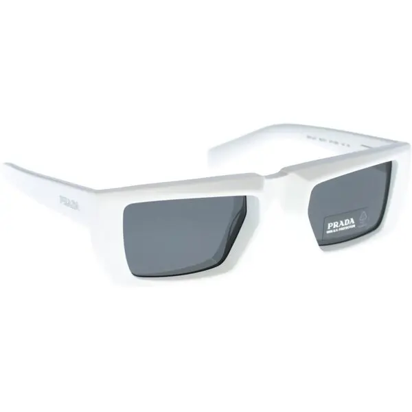 Prada Rectangular Frame Sunglasses - Gray