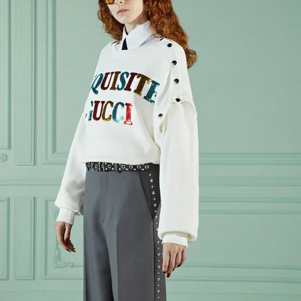 Gucci Sequin Embellished Sweatshirt