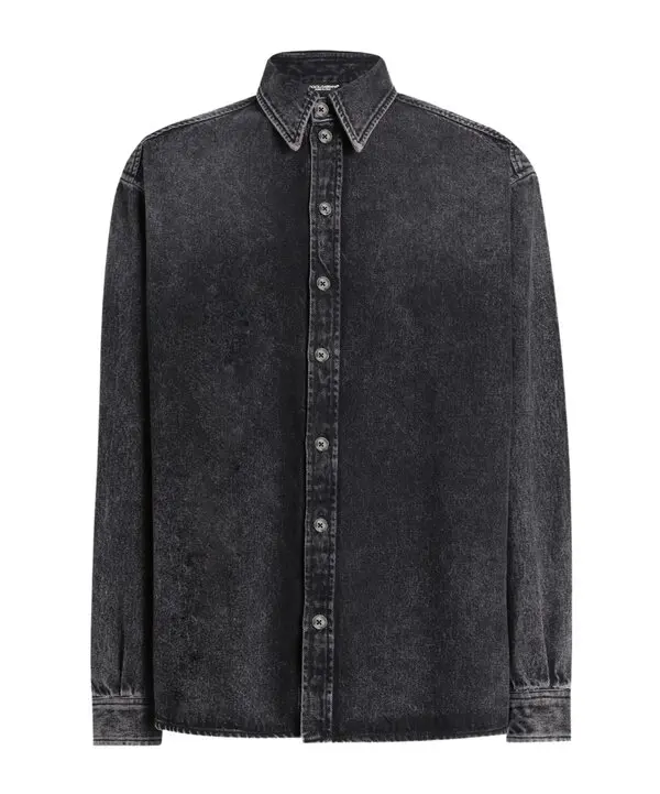 Dolce & Gabbana Washed Denim Shirt