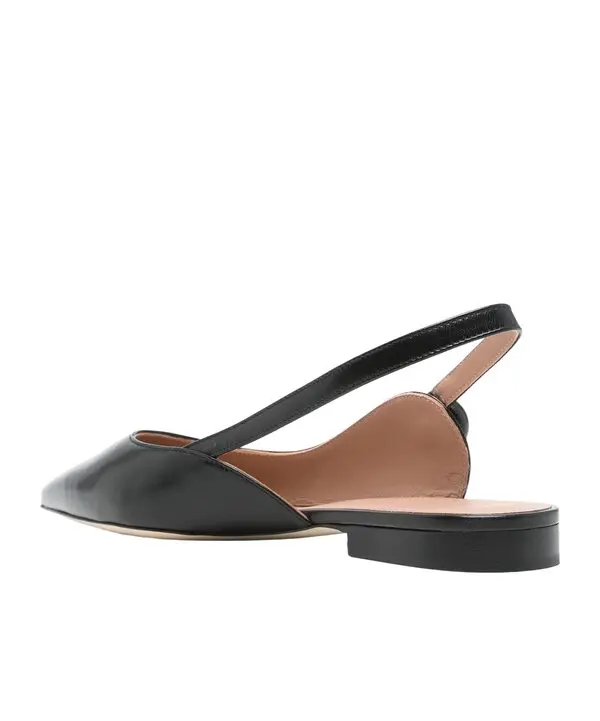 MALONE SOULIERS Leather Slingback Pumps