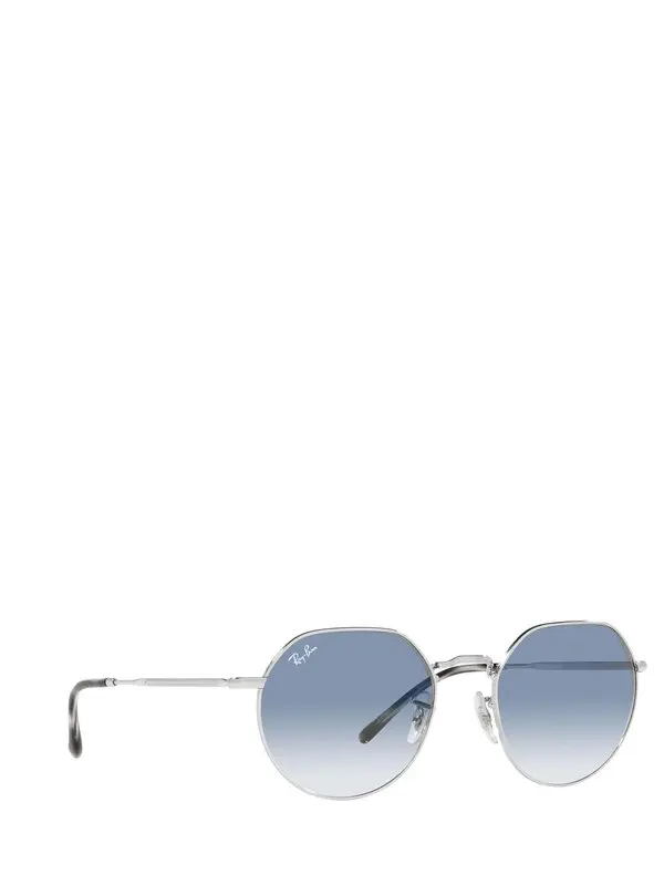 Ray-ban Jack Geometric Frame Sunglasses - Blue