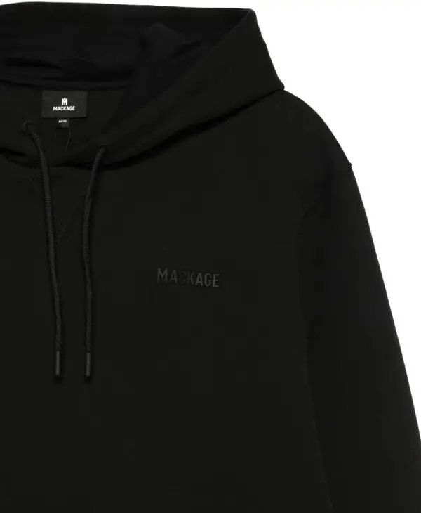 Mackage Logo-print Hoodie - Black