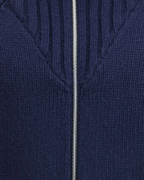 Brunello Cucinelli High Neck Zip-up Jacket