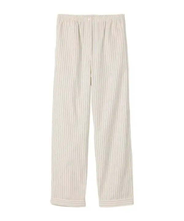 Miu Miu Striped Straight Leg Pants - No