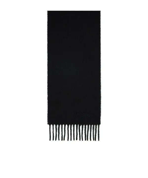 Isabel Marant Étoile Firny Fringed Scarf - Black