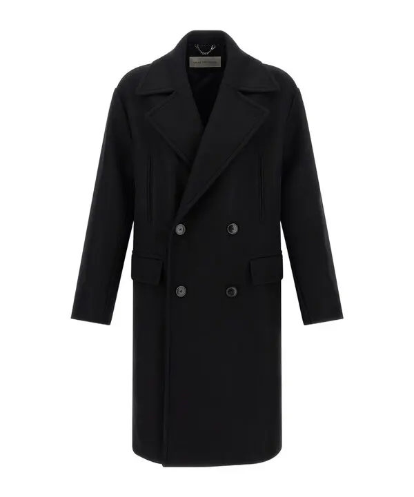 Dries Van Noten Racos" Coat - Black