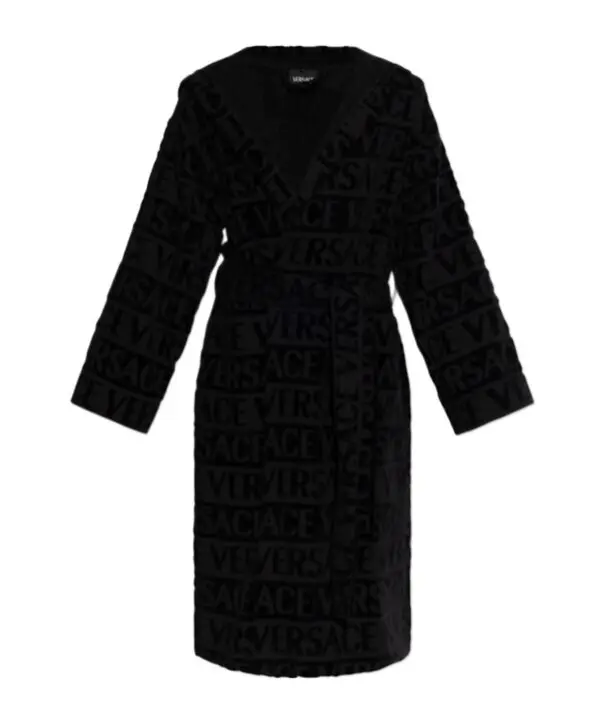 Versace Alphabet Pajamas - Black