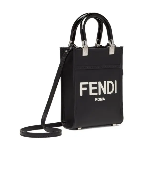Fendi Sunshine Mini Shopper Tote Bag