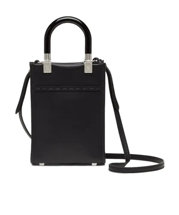 Fendi Sunshine Mini Shopper Tote Bag