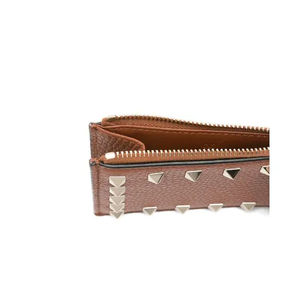 Valentino Garavani Studded Zip Cardholder
