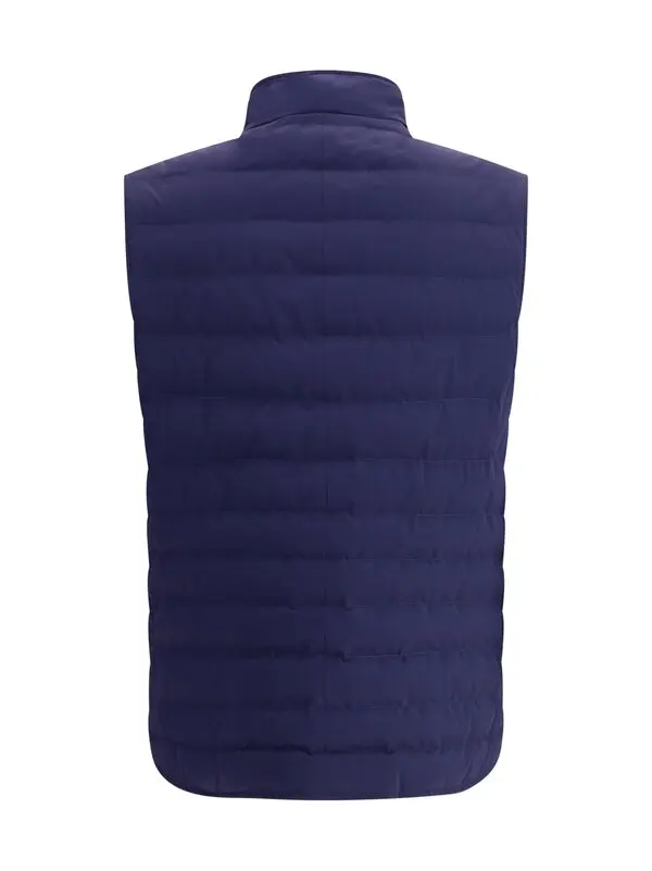 Brunello Cucinelli High-neck Quilted Gilet