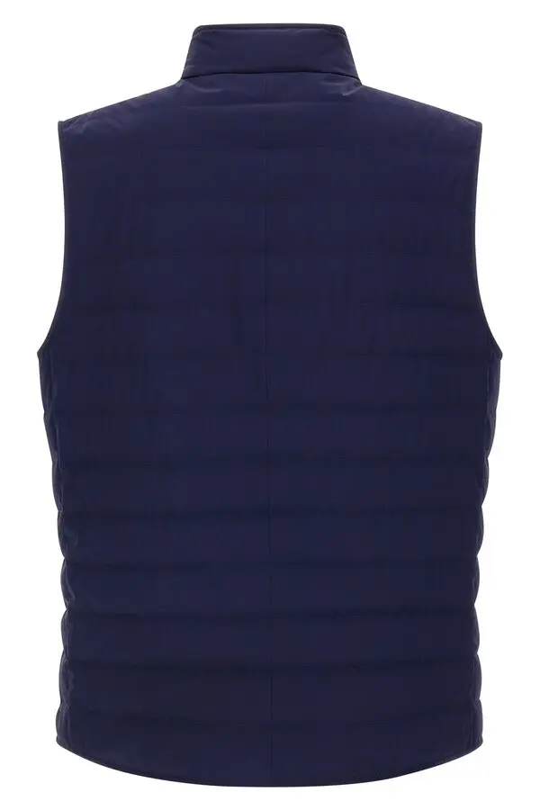Brunello Cucinelli High-neck Quilted Gilet - No