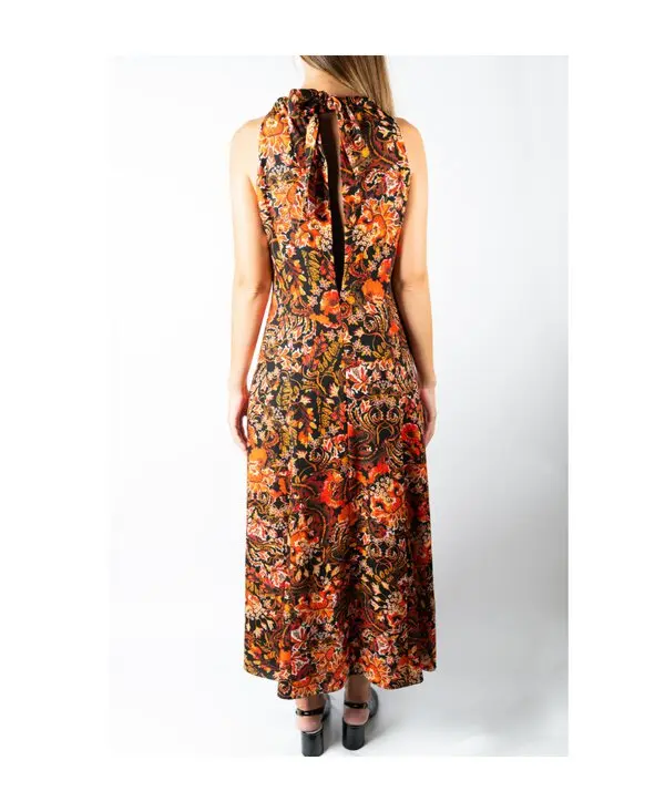 Dries Van Noten Sleeveless Floral Maxi Dress