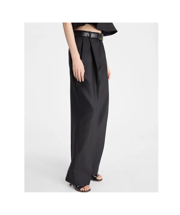 Jacquemus Tapered Trousers With Belt Loops And Pleats