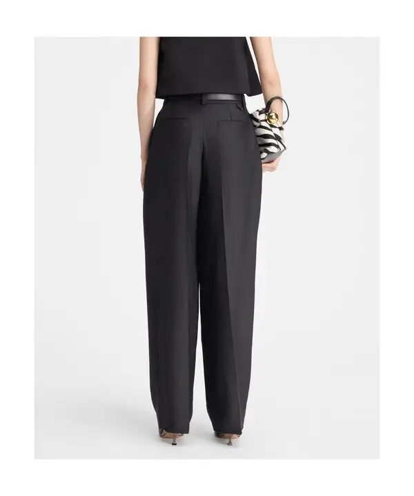 Jacquemus Tapered Trousers With Belt Loops And Pleats