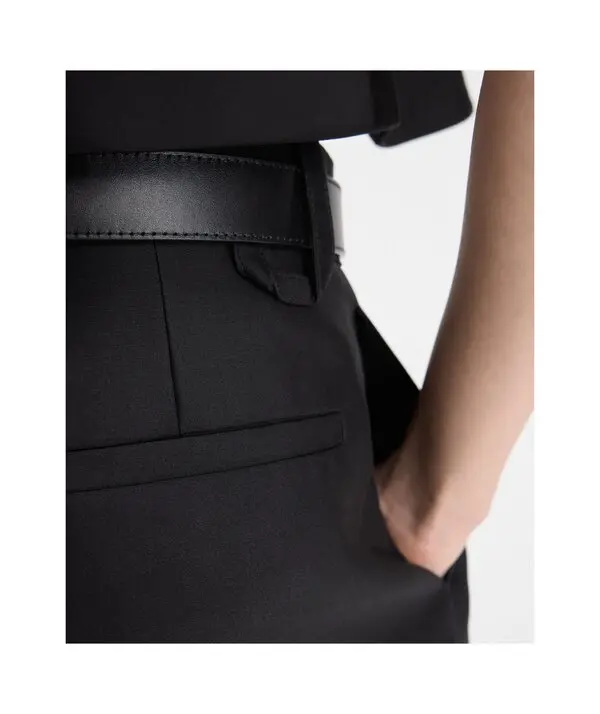 Jacquemus Tapered Trousers With Belt Loops And Pleats