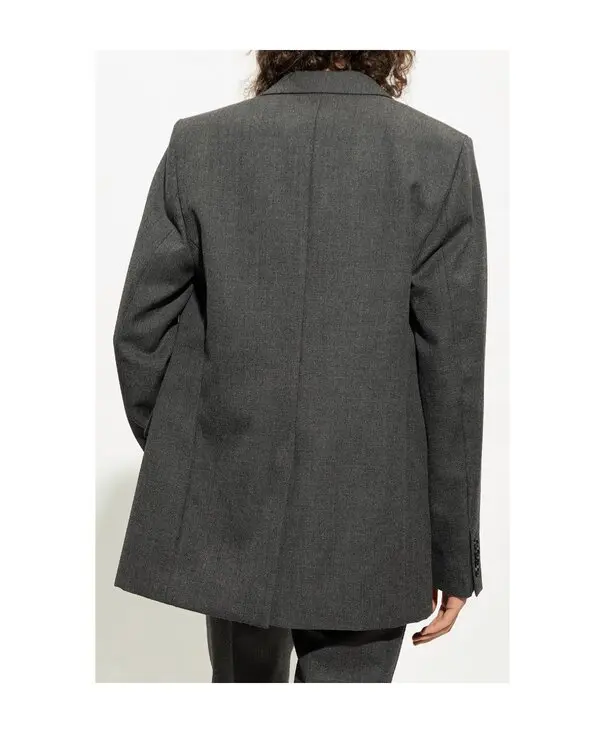 Ami Single Breasted Tailored Blazer - Black