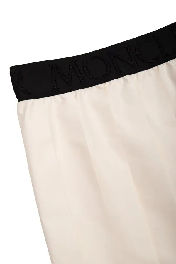 Moncler Pleated Logo Skirt