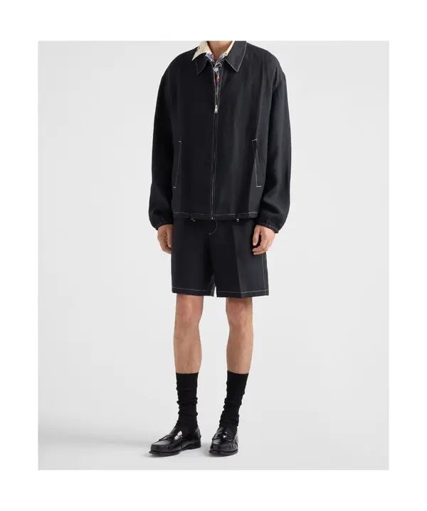Prada Cotton Blouson Jacket