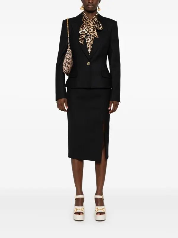 Moschino Single-breasted Buttoned Blazer