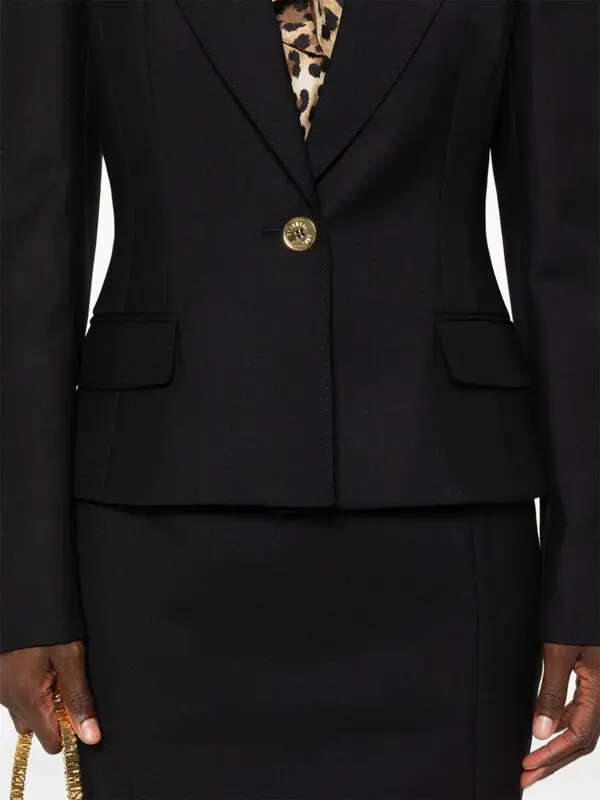 Moschino Single-breasted Buttoned Blazer