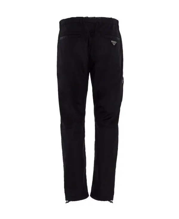 Prada Cropped Baggy Trousers