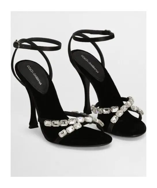 Dolce & Gabbana Embellished Stiletto Sandals