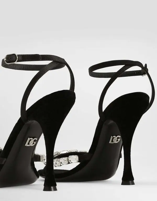 Dolce & Gabbana Embellished Stiletto Sandals
