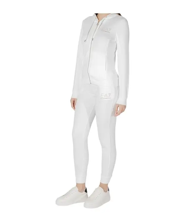 EA7 Hooded Tracksuit With Micro Stud Embellishments